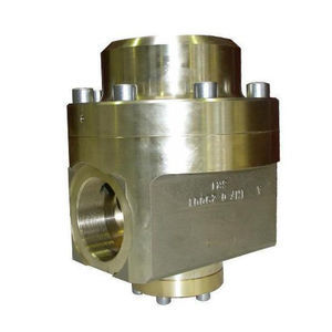Air and gas back-pressure regulator - B057 - IMF - dome-loaded / brass ...