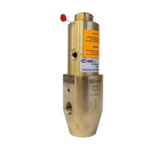 Gas safety valve - S186 - IMF - flow-control / stainless steel / brass