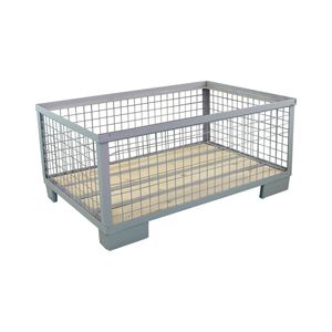 Wire mesh pallet box - VUA0002 - Schneider - storage / stacking / Euro