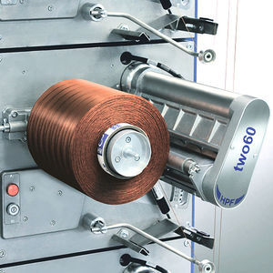 Yarn winder - SAHM 240XE HPF - Georg Sahm - motorized