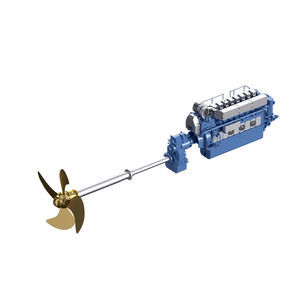 Diesel engine - H25/33P - Hyundai Heavy Industries-Marine Engine - for ...