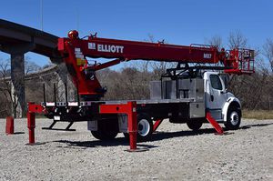 Truck-mounted telescopic boom lift - max. 2 676 kg, 18.9 m | L60R ...