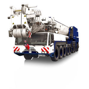 Truck-mounted crane - AC 4.100L-1 - TADANO FAUN - boom / telescopic ...