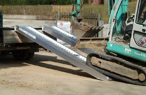 Heavy haul loading ramp - VFR 120 series - ALTEC