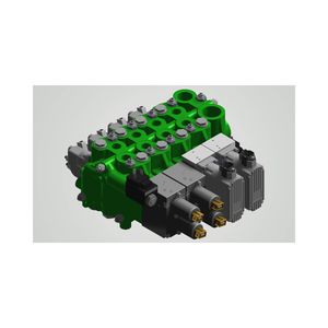 Pressure-compensated hydraulic directional control valve - All ...