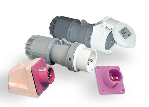 Halogen-free plug and socket - All industrial manufacturers
