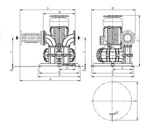 Natural gas blower - MAPRO International S.p.A. - biogas / centrifugal ...