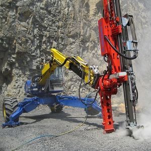 Excavator drill attachment - AB 3600 series - WIMMER Hartstahl GmbH & Co KG