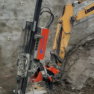 Excavator drill attachment - AB 2600 series - WIMMER Hartstahl GmbH & Co KG