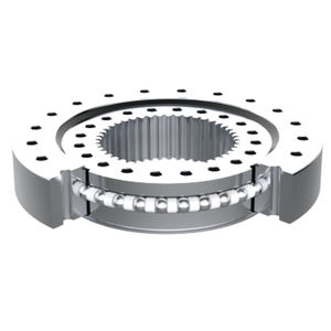 Four-point contact slewing ring - THB Bearings - without teeth / ball ...