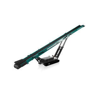 Belt conveyor - CT65 - Powerscreen - with adjustable slope / for materials handling / crawler