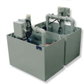 Vacuum filtration unit - Polytech - for coolant / automatic