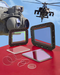 Infrared optical window - MELLER OPTICS - flat square / flat circular ...