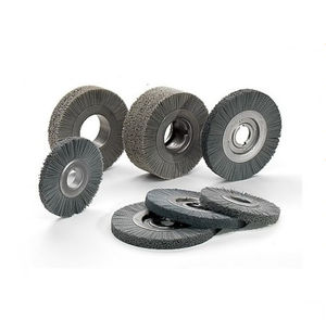 Abrasive brush - ABRASIVOS KUMEX - circular / deburring / plastic