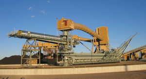 Boom stacker-reclaimer - 3 710 t/h | Ks-S 3710/6250.47 - TAKRAF