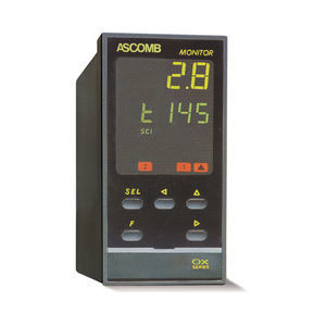 Digital temperature controller - KR1 - ASCON TECNOLOGIC - double LED display / PID / programmable