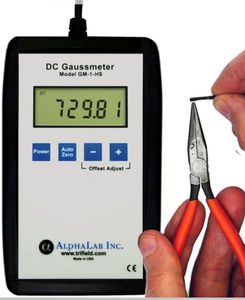 Portable gaussmeter - GM2 - AlphaLab Inc. - USB