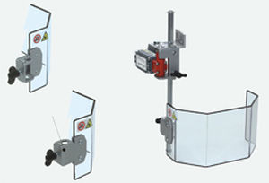 Radial drilling machine machine guard - PTR 20 series - TECNO PIU' SRL