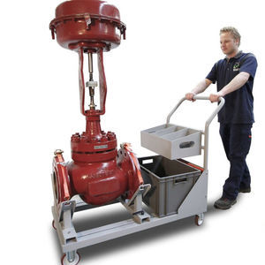 Pneumatic lapping machine - POLIR F6 - Ventil Test Equipment BV ...