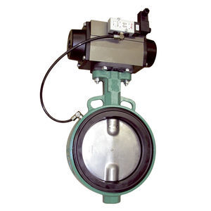 Butterfly valve - KG 2 - GEFA Processtechnik - with handwheel / for ...
