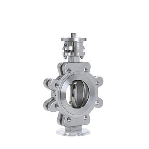 Butterfly valve - HGC - GEFA Processtechnik - manual / for control ...