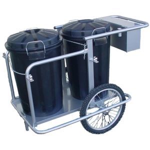 Trash can cart, Waste cart - All industrial manufacturers