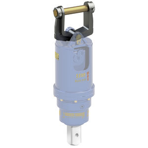 Backhoe loader drill attachment - Auger Torque Europe Ltd. - for excavators