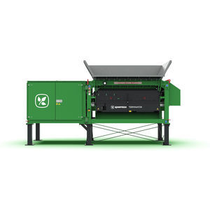 Single shaft shredder - Terminator XTRON - Komptech - for wood / for ...