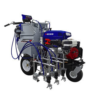 Road paint striping machine - PROSTRIPE 400 SP LINEMATIC DC - VEZOS ...