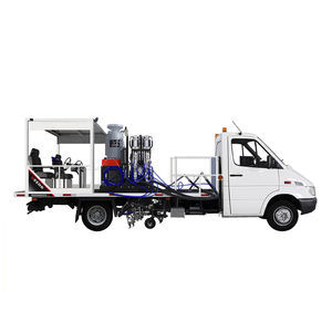 Road paint striping machine - PROSTRIPE 400 SP LINEMATIC DC - VEZOS ...