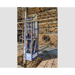 Single-mast mast climbing work platform - 1200 Z/ZP - GEDA GmbH