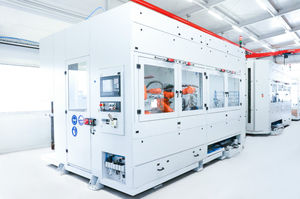 Robotic deburring cell - W10 TWIN - WMS-engineering Werkzeuge-Maschinen-Systeme GmbH