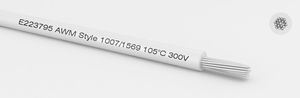 Insulated hook-up wire - Style 3578 - MediKabel GmbH - copper / PVC ...