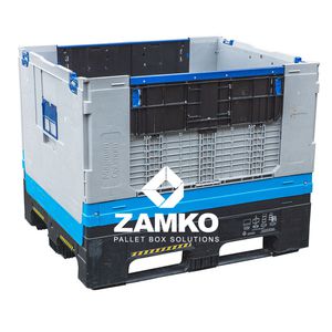 Plastic pallet box - PIG.b90.F - ZAMKO - storage / transport / handling