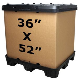 Cardboard pallet box - UP404845-1 - RPP Containers - handling ...