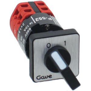 Cam switch - A5 switches from 12 to 250A - GAVE ELECTRO - multipole ...