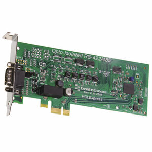 PCI Express interface card - PX-275 - Brainboxes - serial / RS-232 ...