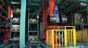 Mini stacker crane - STC - Shin Heung Machine Company (SMC)