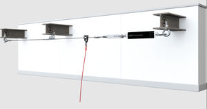 Horizontal lifeline - SafetyConcept s.a. - fall-arrest