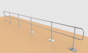Temporary railing - Pro Boards - SafetyConcept s.a. - aluminum / ABS ...