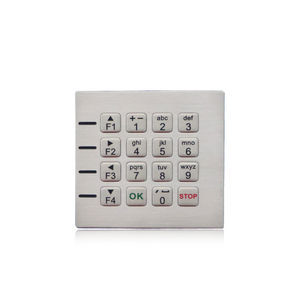 16-key keypad - K-TEK-B120KP-DWP - Key Technology China Limited - panel ...