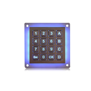 16-key keypad - K-TEK-B124KP-BL-BT-DWP - Key Technology China Limited ...