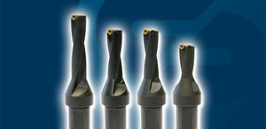 Insert drill bit - SAU TOOL S.p.A. - multi-purpose / carbide / center