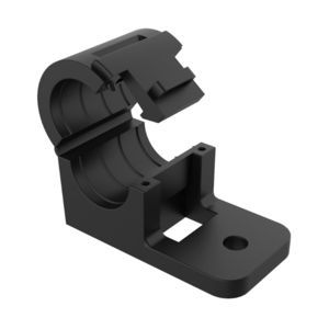 Flat cable clip - MKAC - ISC PLASTIC PARTS - polyamide / nylon / routing