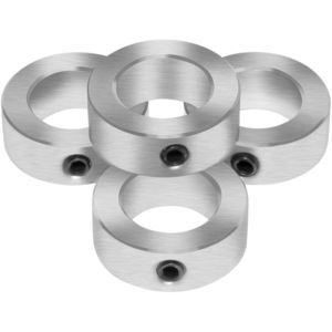 Stainless steel collar clamp - MSC series - Ocean Industry - screw