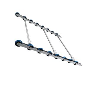 Drive chain - A/AFT/AFTZ - Ocean Industry - metal / straight side plate ...