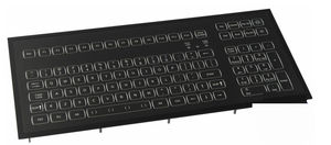 Desktop keyboard - KBMT106 series - NSI - membrane / 106-key / with ...