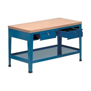 Beech workbench - 215/R - ARMECO - for workshops / monobloc / mobile