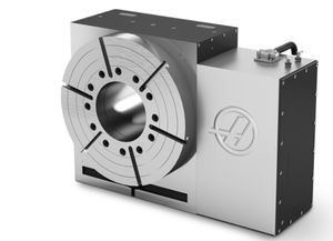 Motor-driven rotary table - TRT160 - Haas Automation - tilting / for ...
