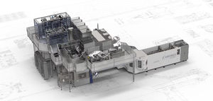 Stretch blow molding machine - KRONES - linear / automatic